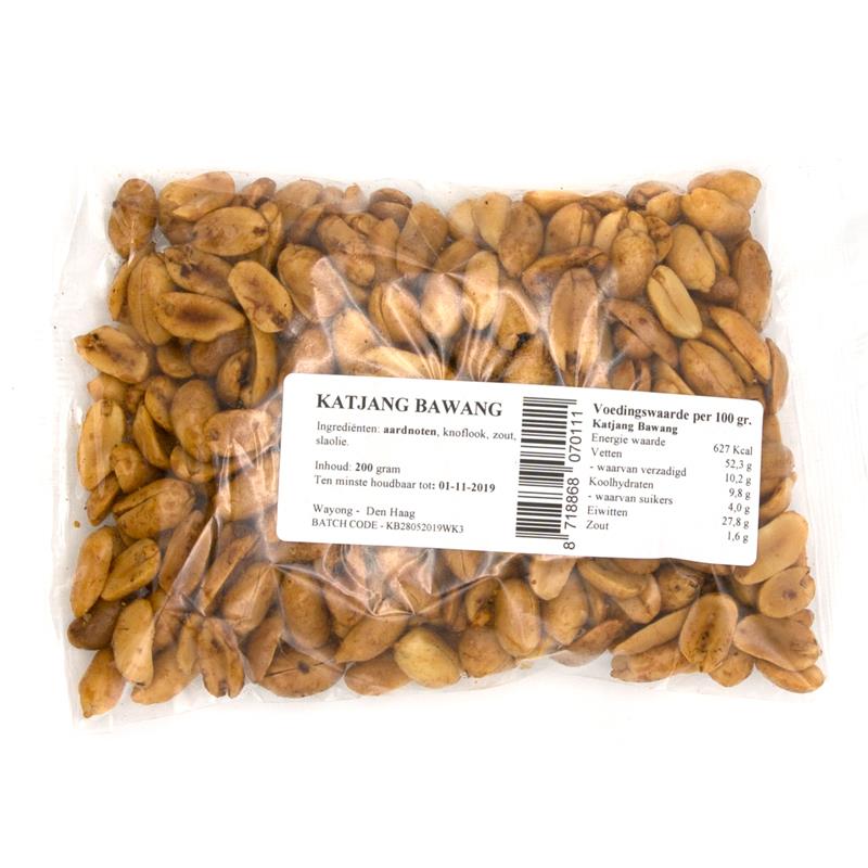 Amboina : KATJANG BAWANG 200 G 30st